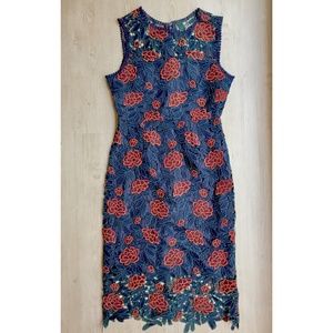 cupcakes & cashmere | Dresses | Nwt Cupcakes Cashmere Mandolin Floral ...